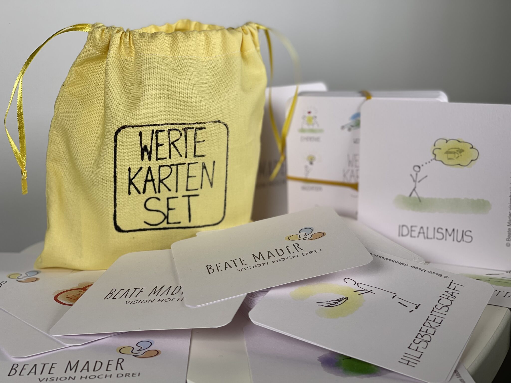 Wertekarten bedrucken: Werte-Karten-Sets mit Deinem Logo